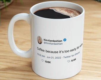 Kim Kardashian Mug - Etsy UK