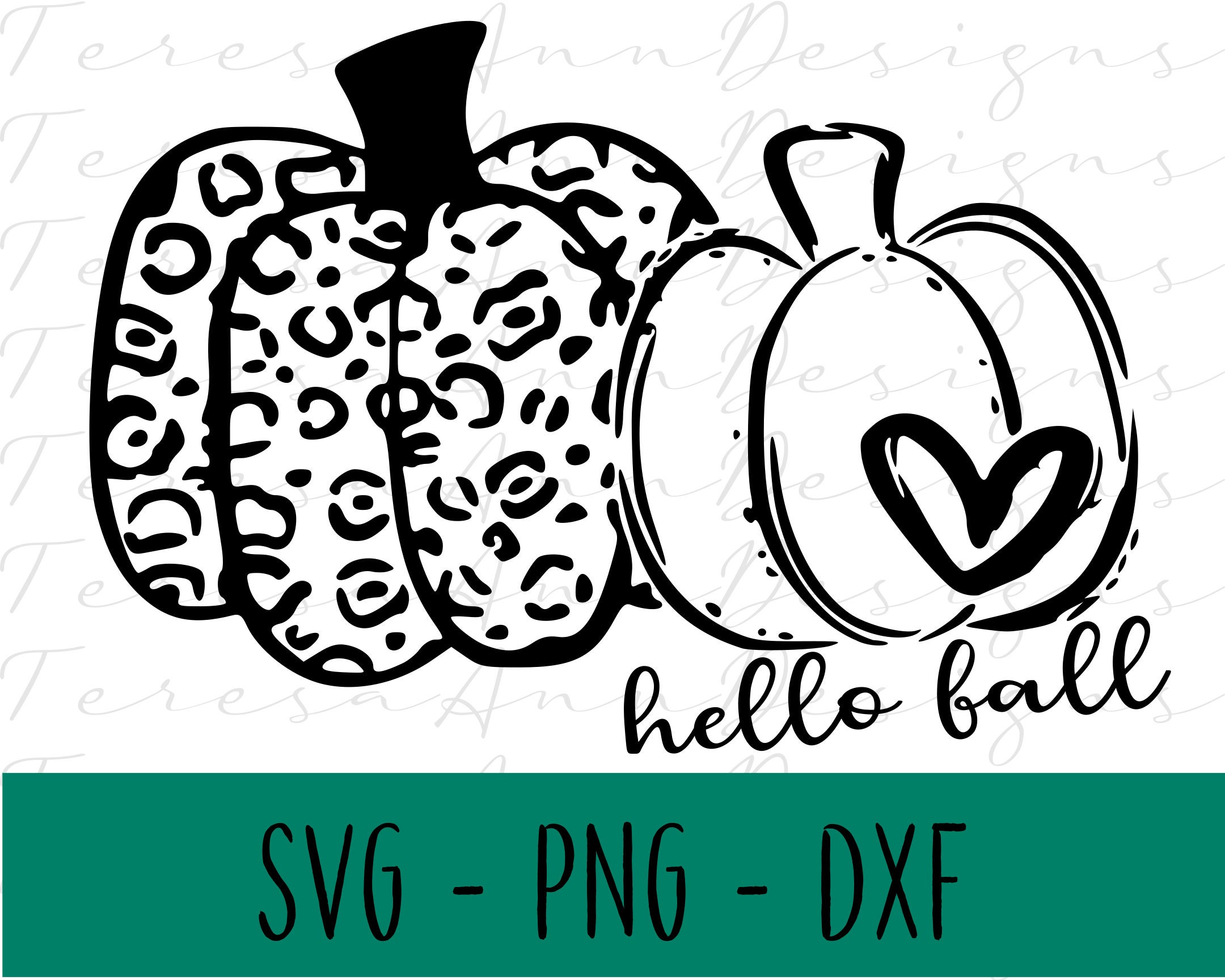 Hello Fall SVG - PNG - DXF - Digital Download - Cricut - Silhouette ...