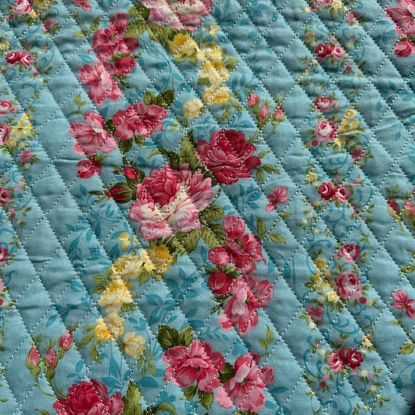 Double Quilted Fabric - Etsy