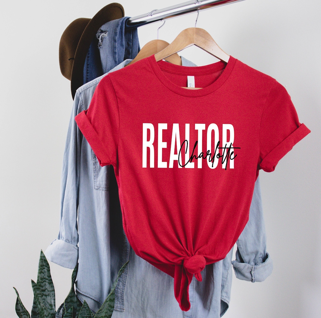 Custom Name Realtor Shirt, Realtor Shirt, Personalized Realtor T-shirt ...