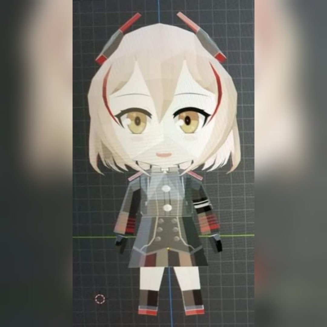 Azur Lane PAPERCRAFT TEMPLATES KMS Roon - Etsy UK