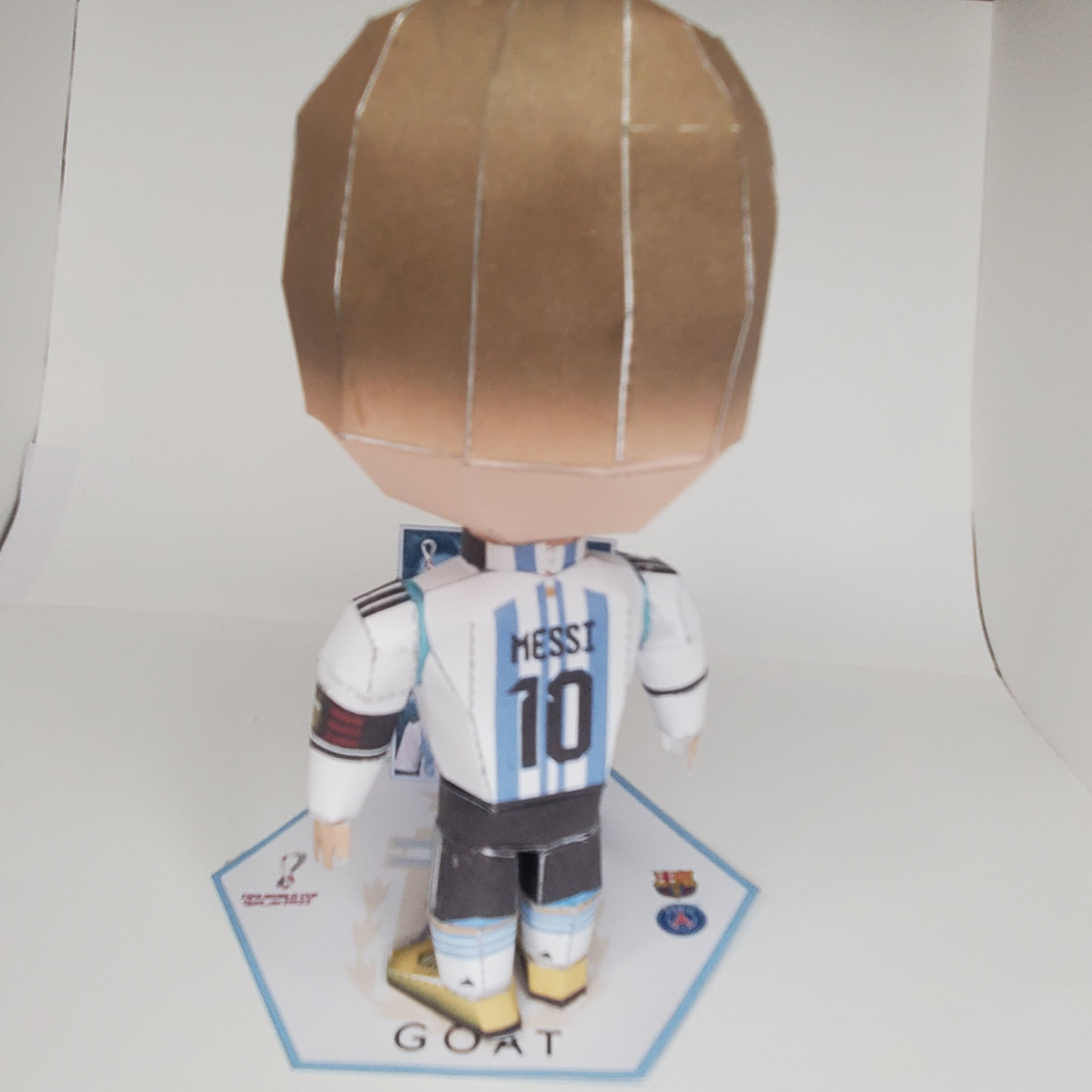 Messi Papercraft Templates World Cup Theme - Etsy Singapore