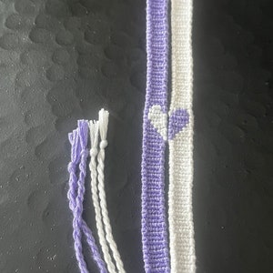 Matching Half Heart Friendship Handmade Embroidery Bracelet | Partner ...