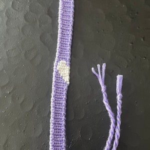 Matching Half Heart Friendship Handmade Embroidery Bracelet | Partner ...