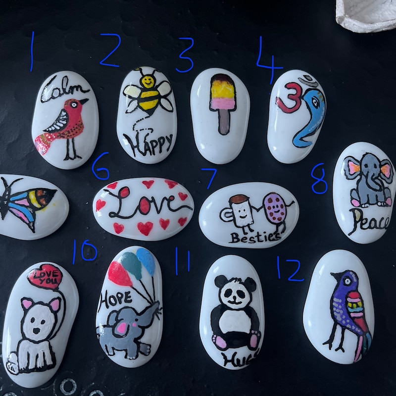 Pebble Painting - Etsy UK