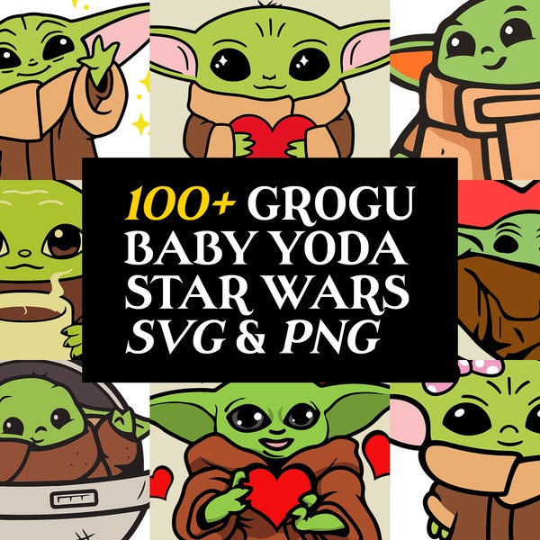 Grogu Svg - Etsy
