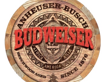 Budweiser Vinyl Decal - Etsy