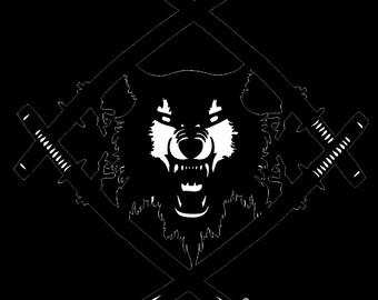 Xavier Wulf Car Decal - Etsy Canada