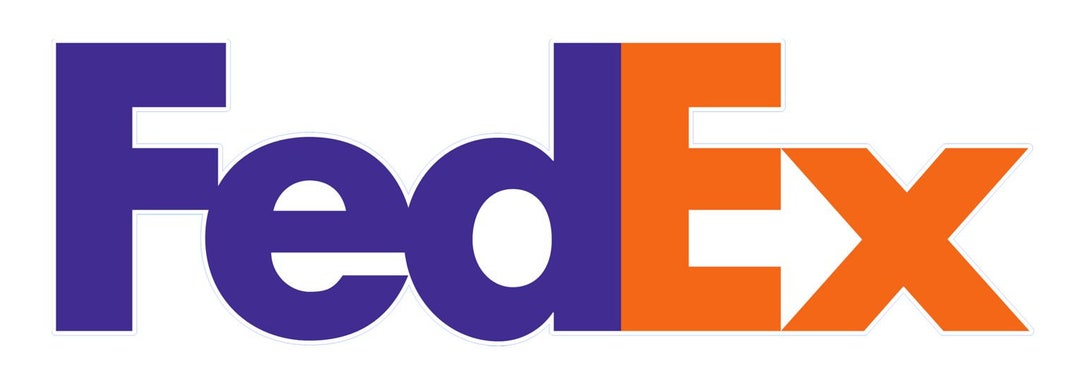 Fedex Color Vinyl Decal Sticker Waterproof - Etsy