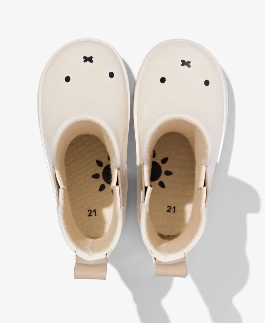 Miffy/miffy Rain Shoes in Cream - Etsy