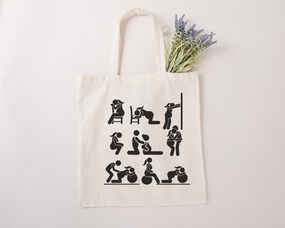 Birth Tote Bag Doula Gifts Midwife Tote Bag Natural Birth Gift Home ...