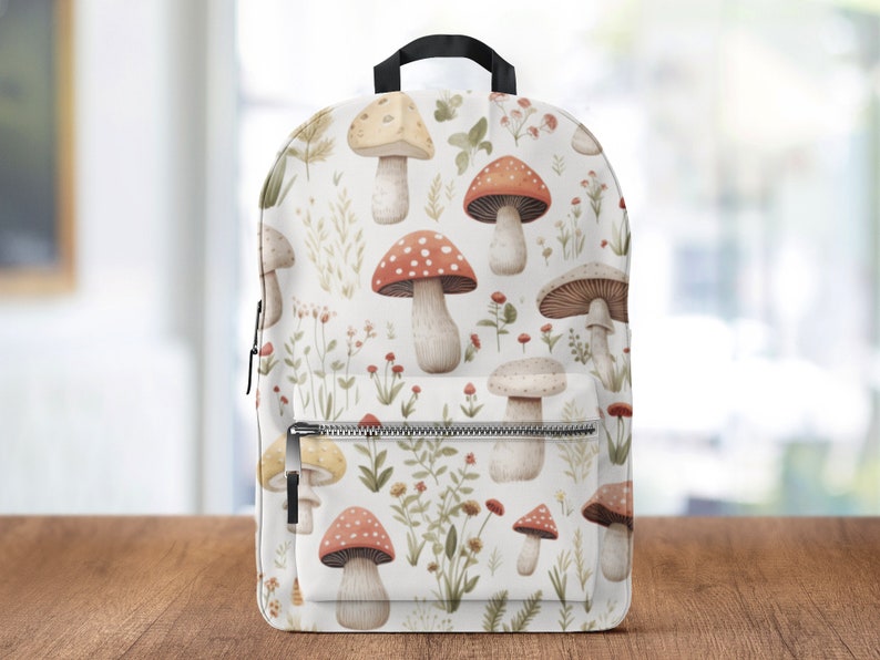 Mushroom Backpack Cottagecore Backpack Woodland Forestcore Backpack ...