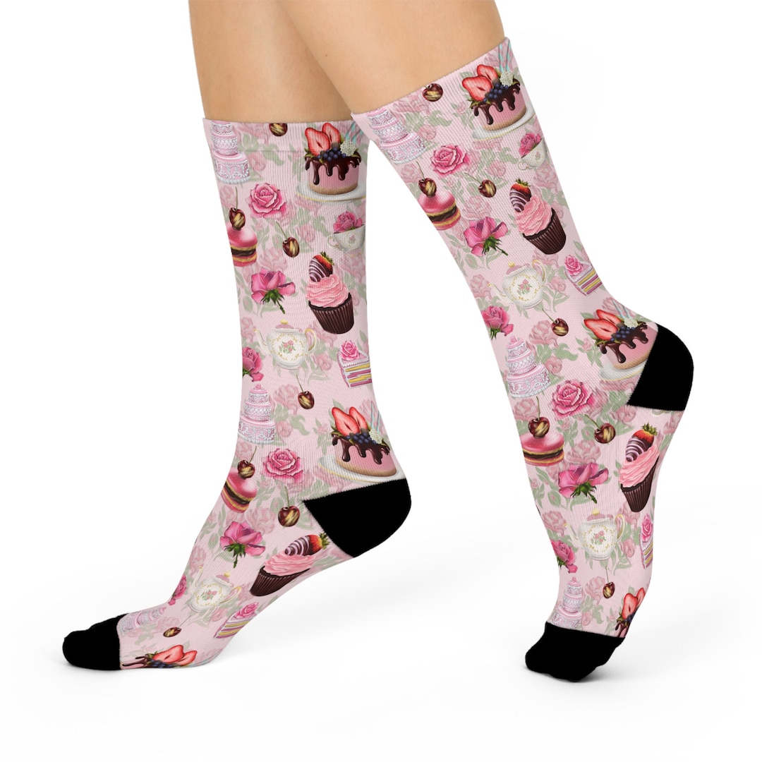 High Tea Socks Dessert Socks Tea Party Gift Tea Party Socks for Her ...