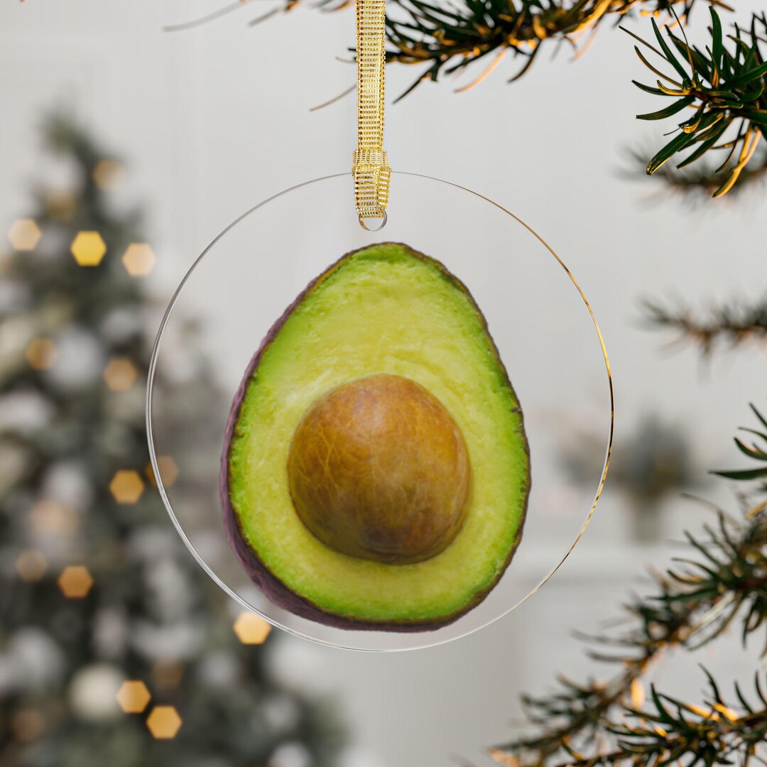 The Artful Avocado Christmas Ornament for Avocado Lovers Gift for ...