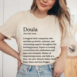 Doula Definition Doula Shirt for Doula Thank You Gift for Birth Doula ...