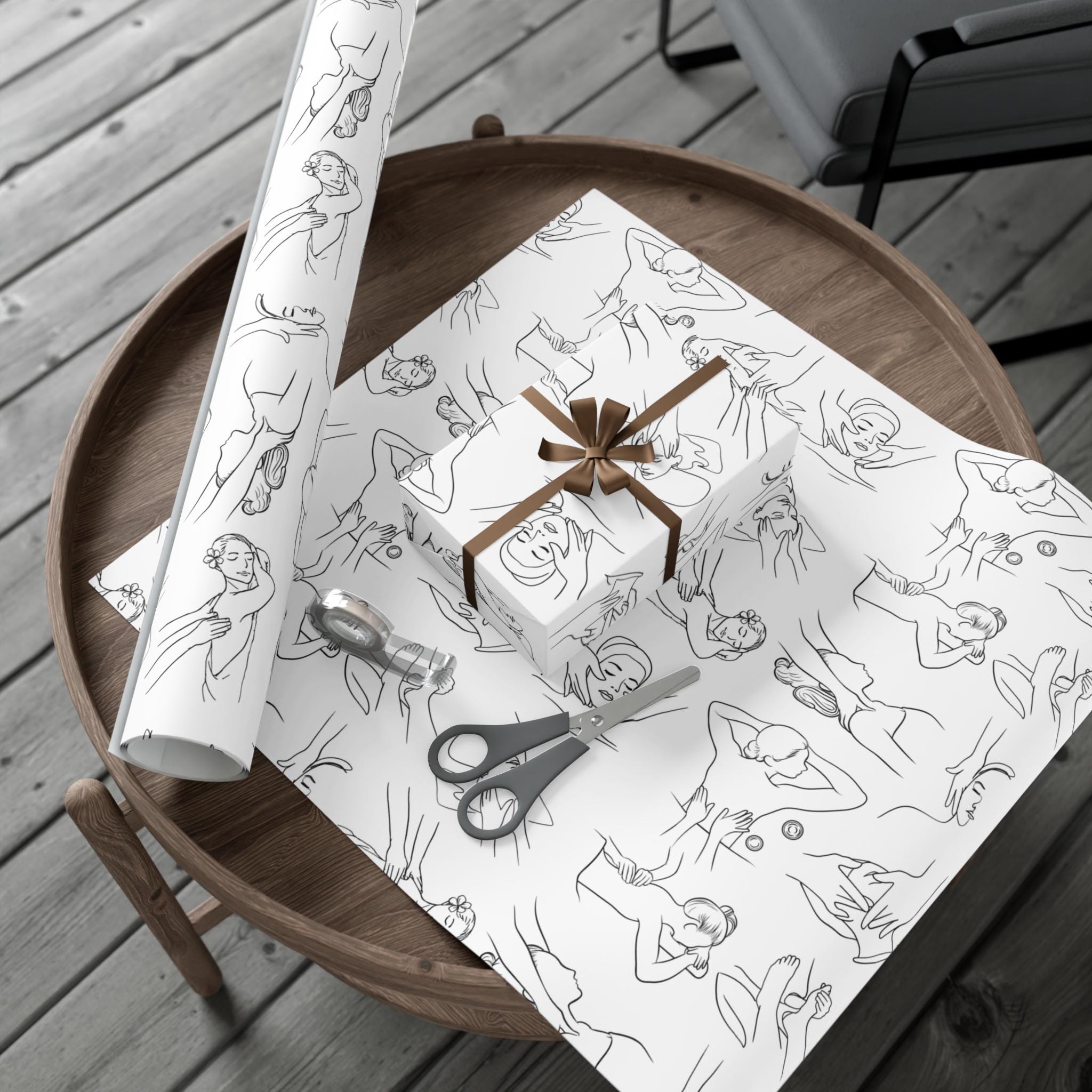Massage Therapist Gift Wrap for Massage Therapist Wrapping Paper for ...