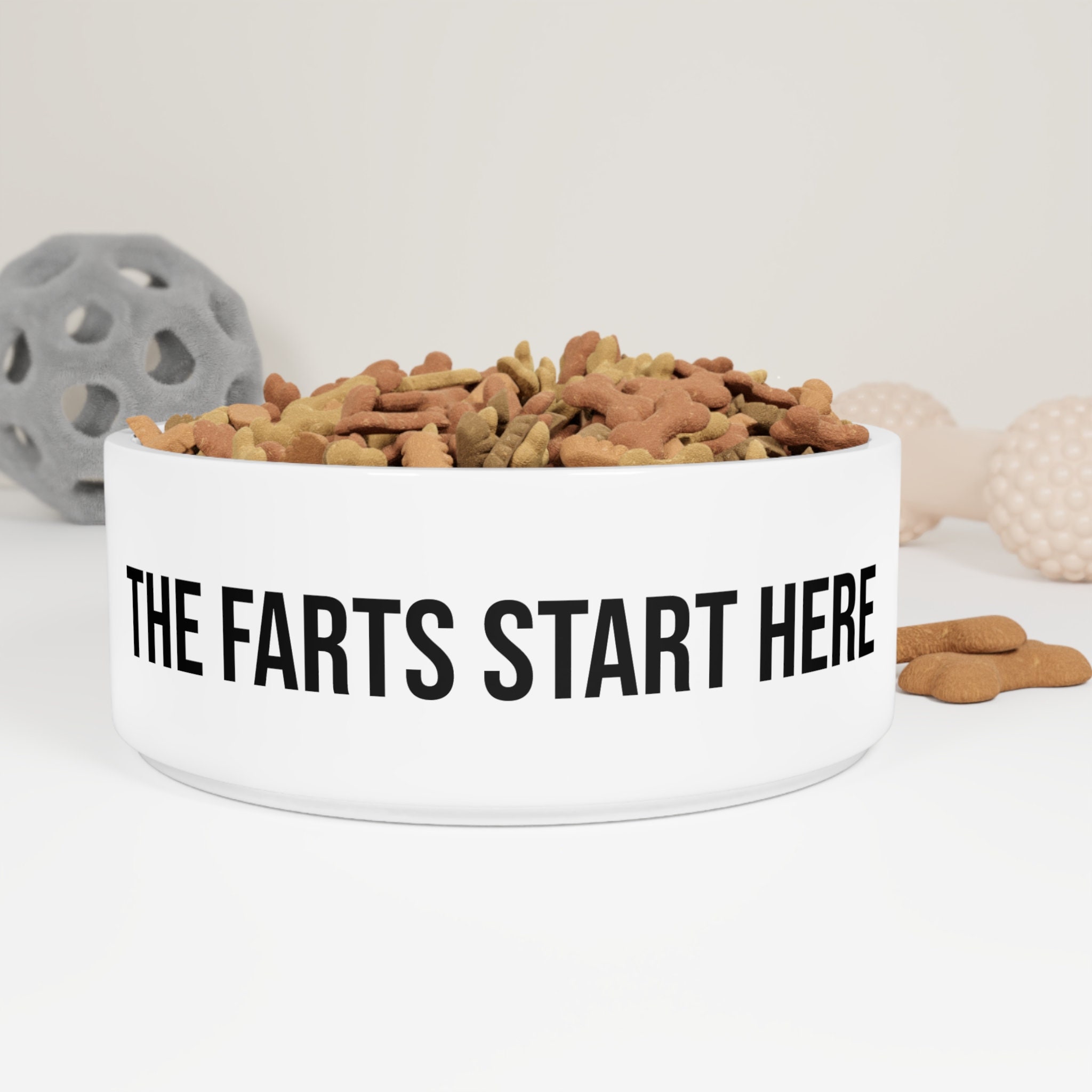 Funny Fart Pet Bowl Funny Dog Bowl Custom Dog Bowl Funny Pet Bowl ...