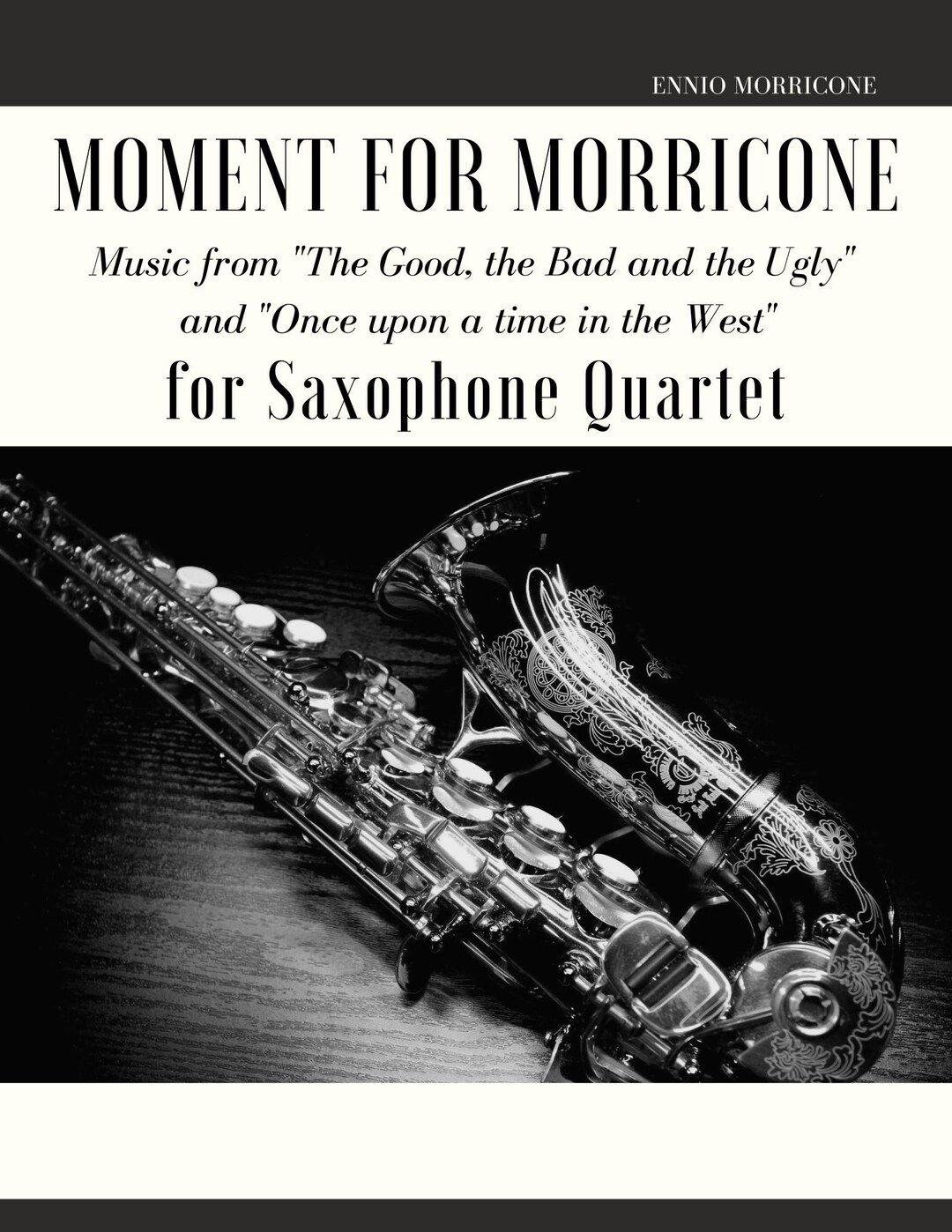 Moment for Morricone for Saxophone Quartet - Etsy