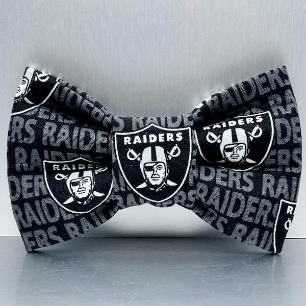Raiders Bows - Etsy