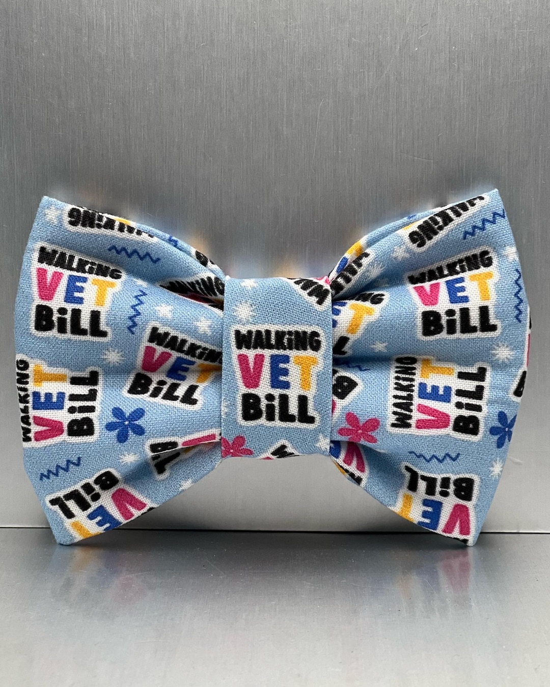 Funny Dog Bow Tie. Walking Vet Bill Dog Bow Tie. Word Dog Bow Ties, Pet ...