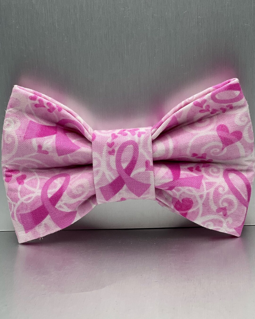 Breast Cancer Awareness Pet Bow Tie. Breast Cancer Awareness Dog Bow ...
