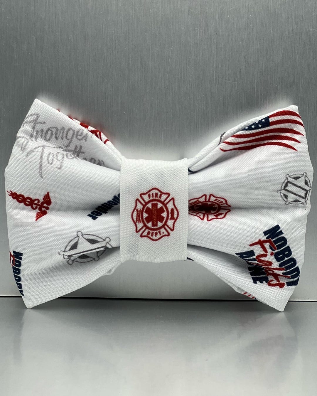 Firefighter Dog Bow Tie. Firefighters Dog Bow, Firefighter Cat Bow Ties ...