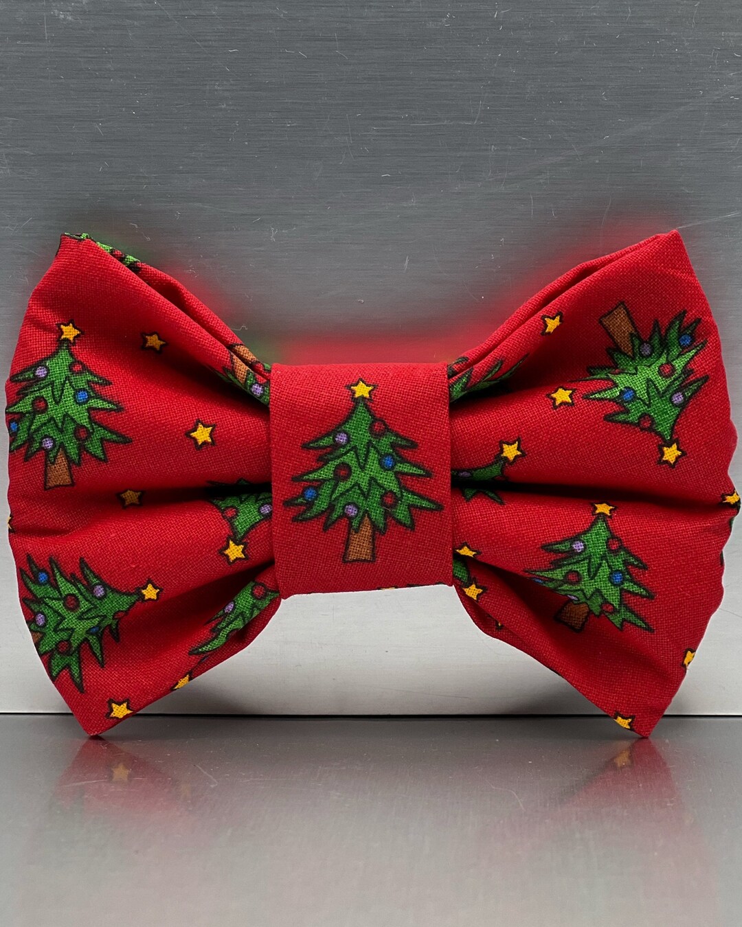 Christmas Dog Bow Tie. Christmas Tree Dog Bowtie, Christmas Bow Tie ...