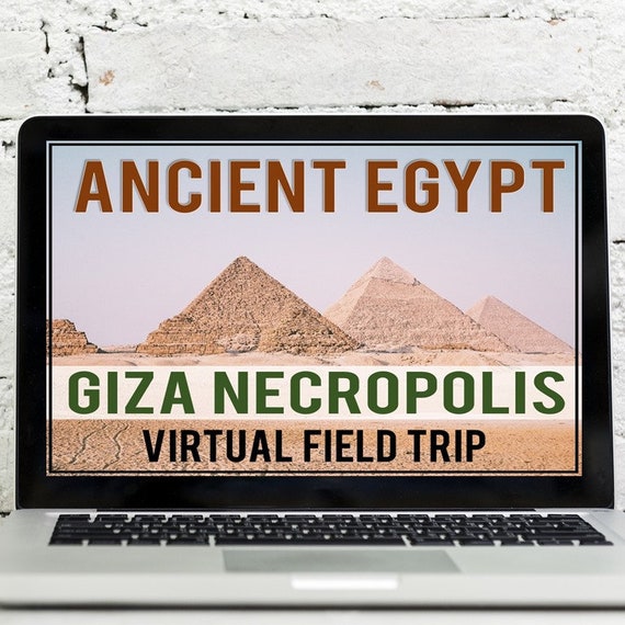 Ancient Egypt Virtual Field Trip Great Pyramid of Giza - Etsy