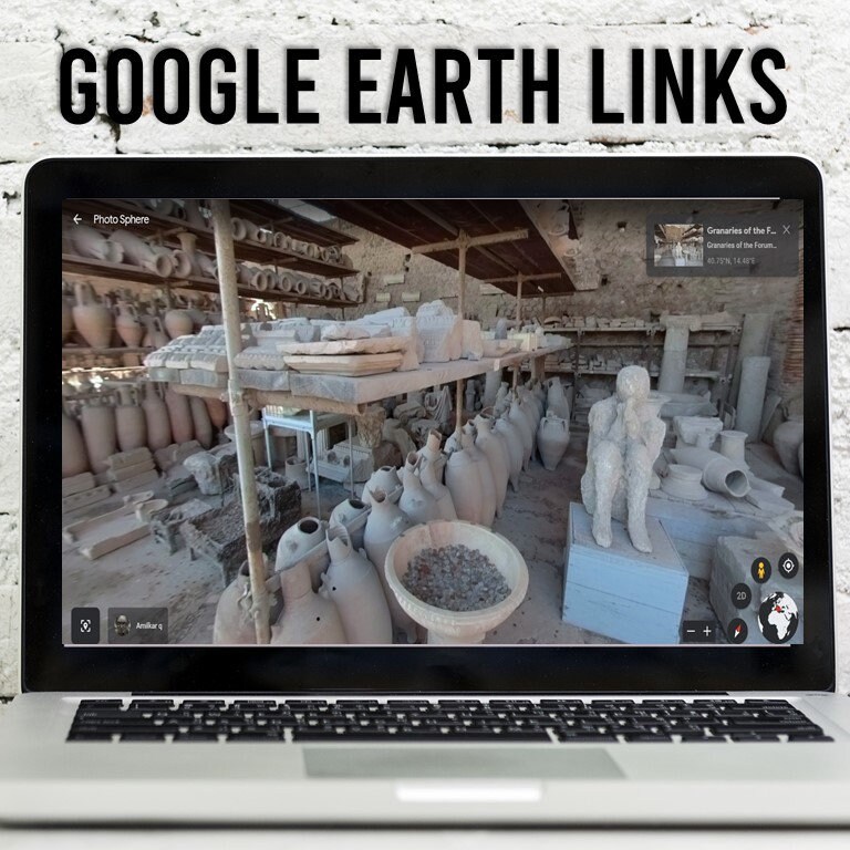City of Pompeii Virtual Field Trip, Eruption of Mount Vesuvius, Reading ...
