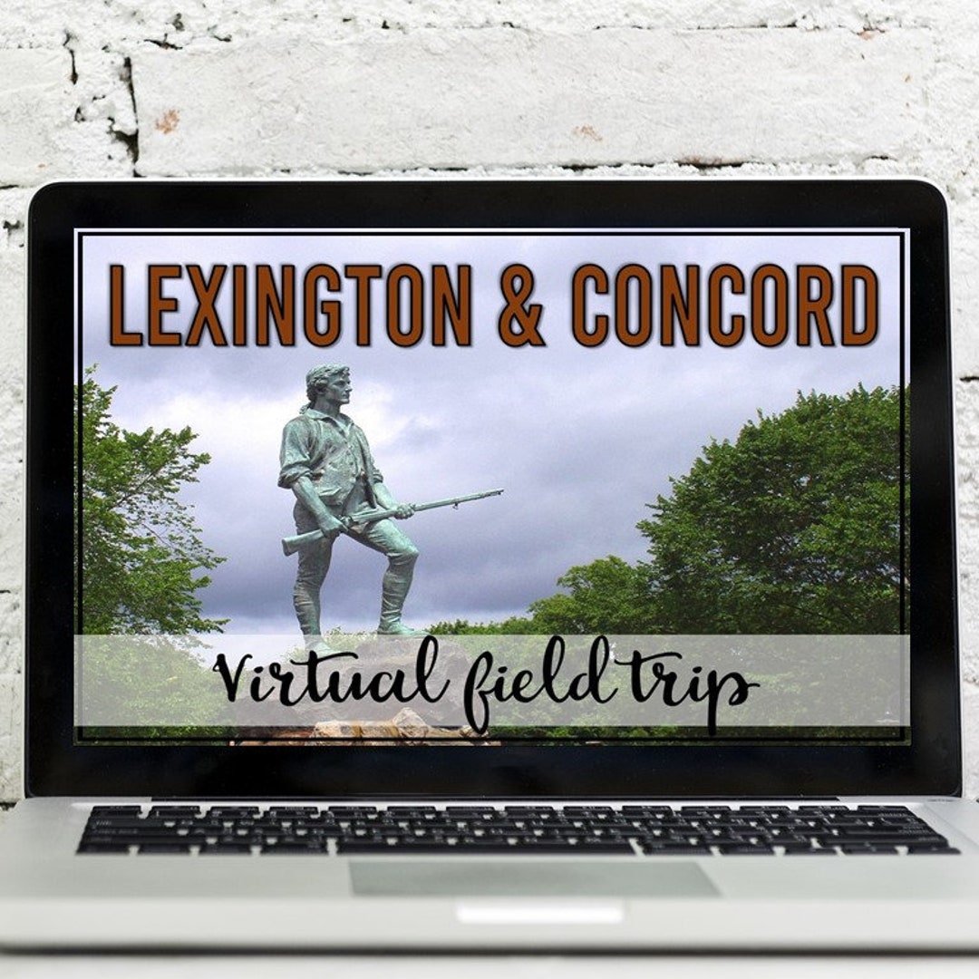 American Revolution Virtual Field Trip Activity, Lexington and Concord ...