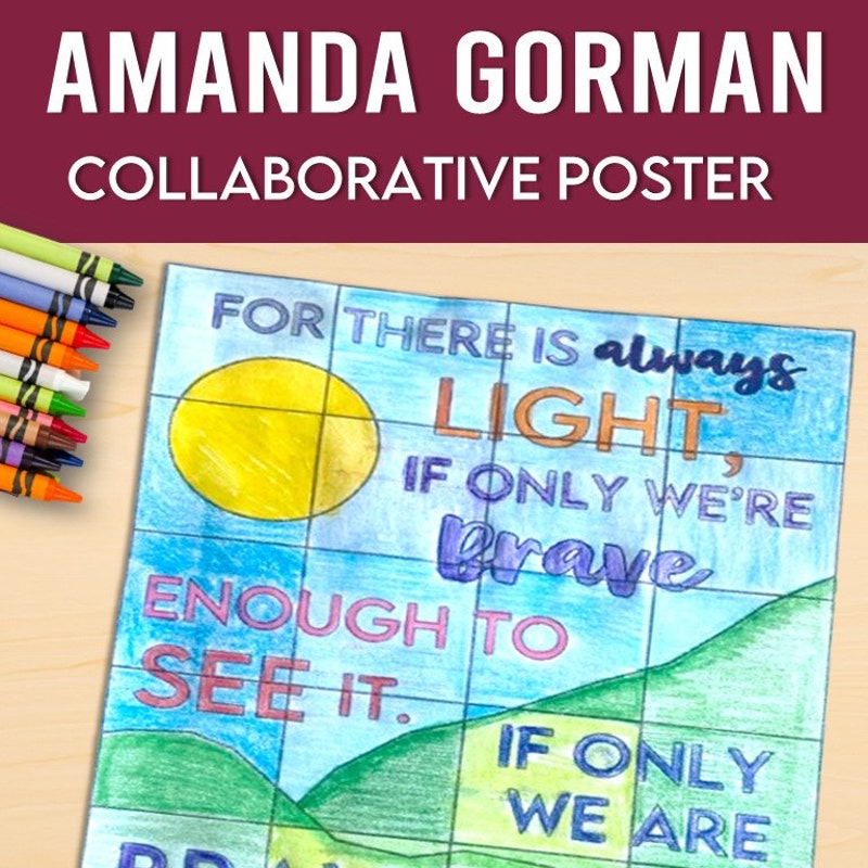Amanda Gorman Poster - Etsy