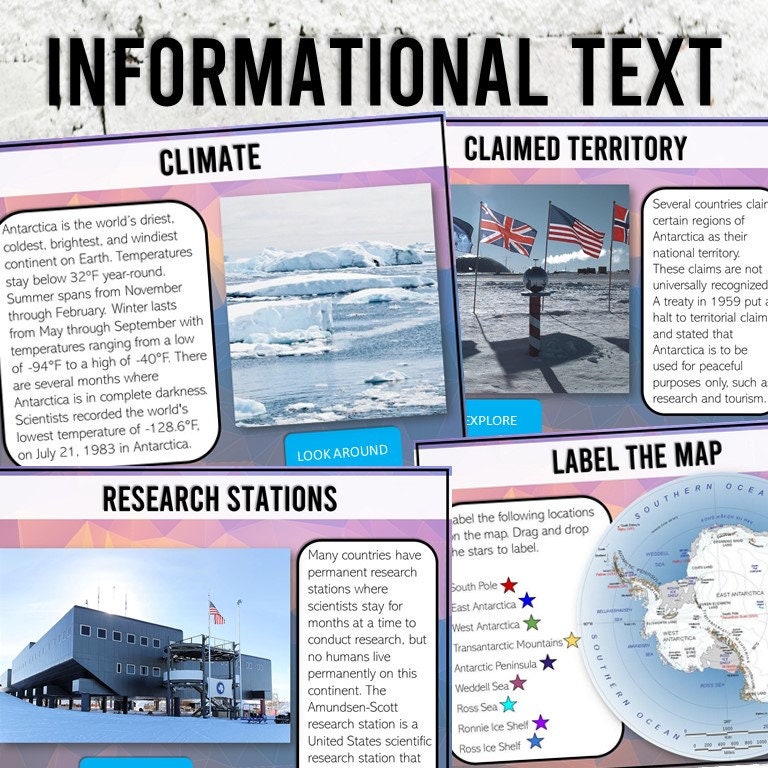 Antarctica Virtual Field Trip, South Pole, Polar Expeditions, Research ...