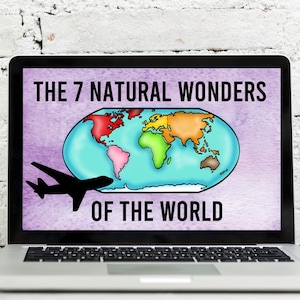 The Seven Natural Wonders of the World Virtual Field Trip Activity ...