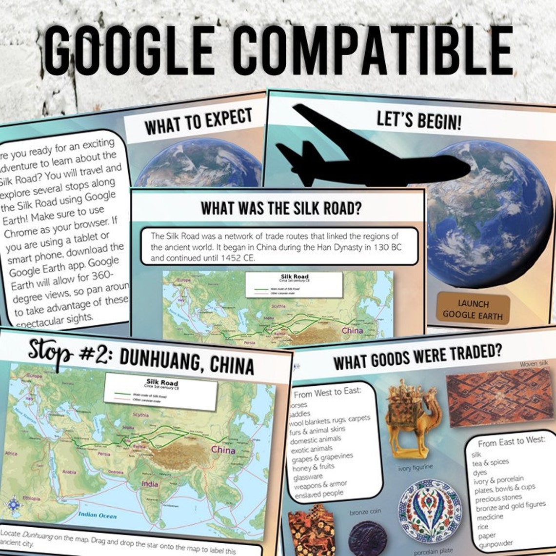 The Silk Road Simulation for Ancient History, Virtual Field Trip ...