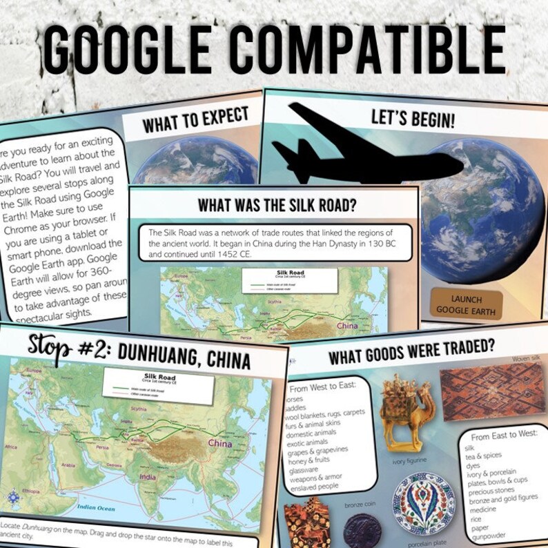 The Silk Road Simulation for Ancient History, Virtual Field Trip ...