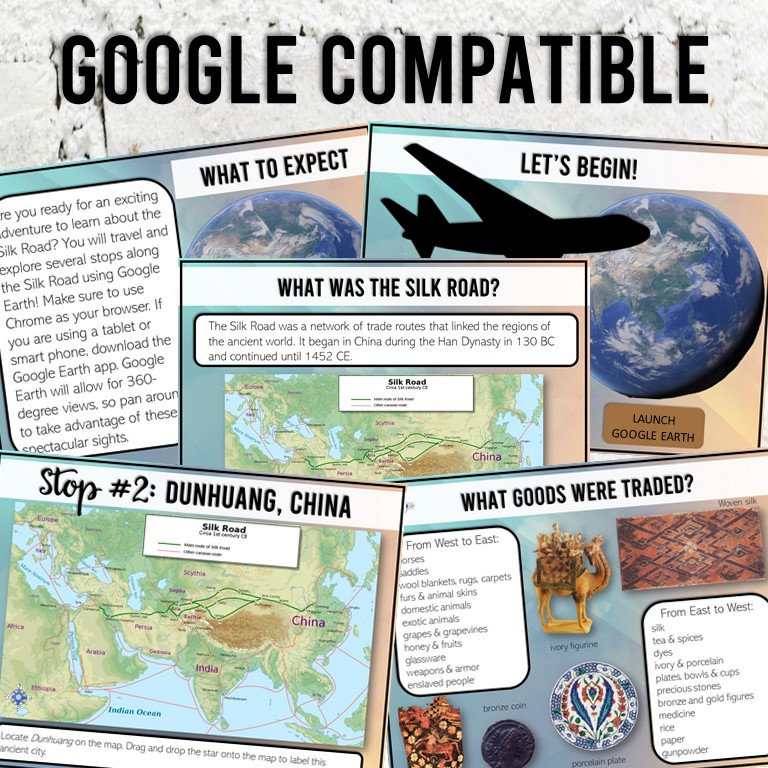 The Silk Road Simulation for Ancient History, Virtual Field Trip ...