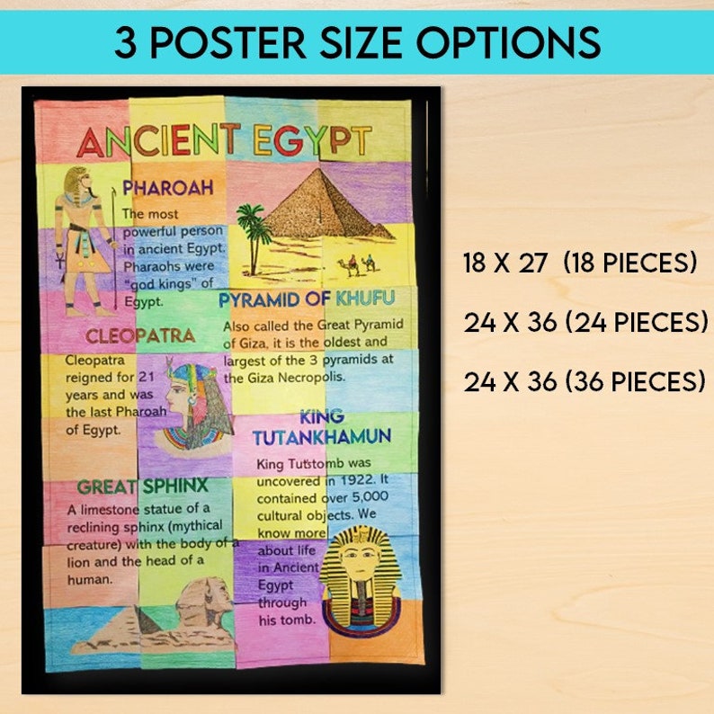 Ancient Egypt Key Terms Collaborative Poster Activity With Extension ...