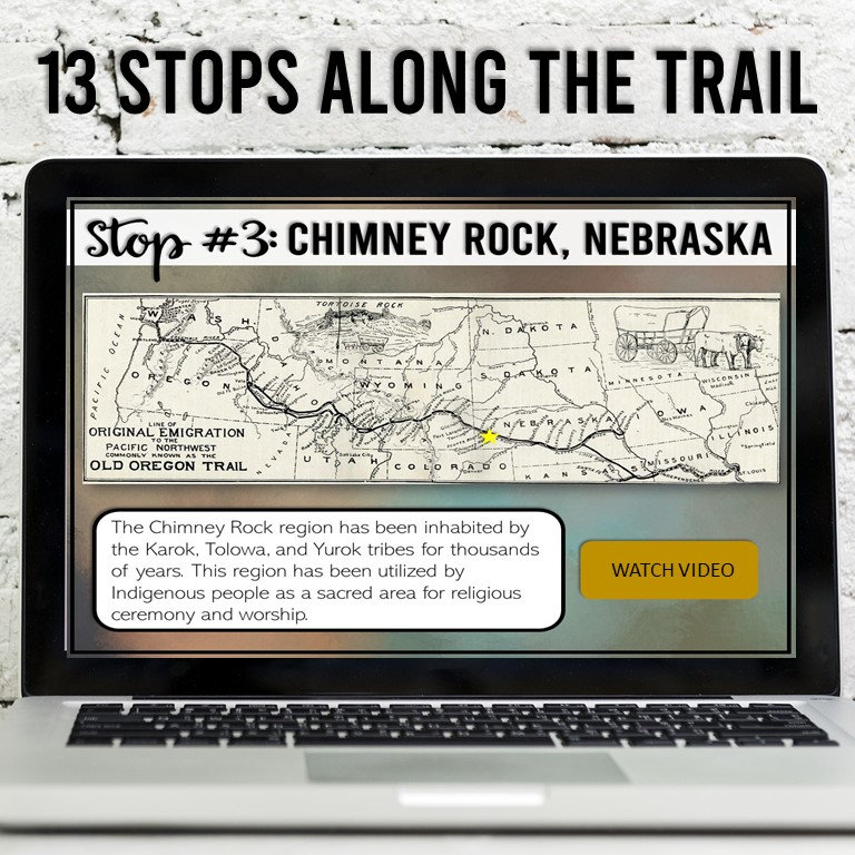 Oregon Trail Virtual Field Trip, Simulation, 13 Stops Along the Trail ...