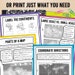 Map Skills Lesson and Practice Activities, Printable Student Booklet ...