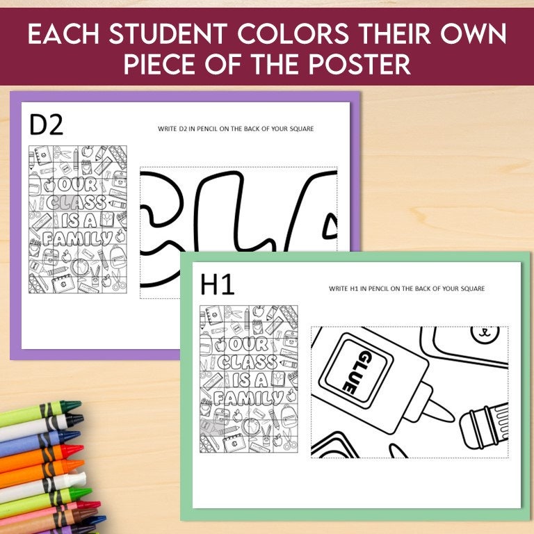 Our Class is a Family Collaborative Poster, Read Aloud Discussion ...