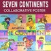 13 Colonies Map Collaborative Poster With Extension Activity, Door ...