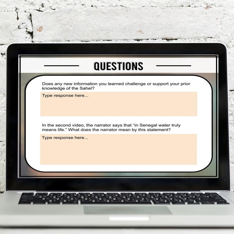 Africa Virtual Field Trip, Sahara Desert, Sahel, Geography Activity ...