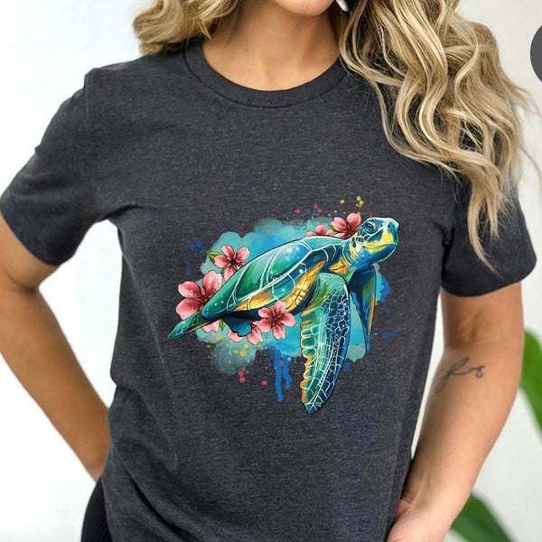 Save the Turtle Shirt - Etsy