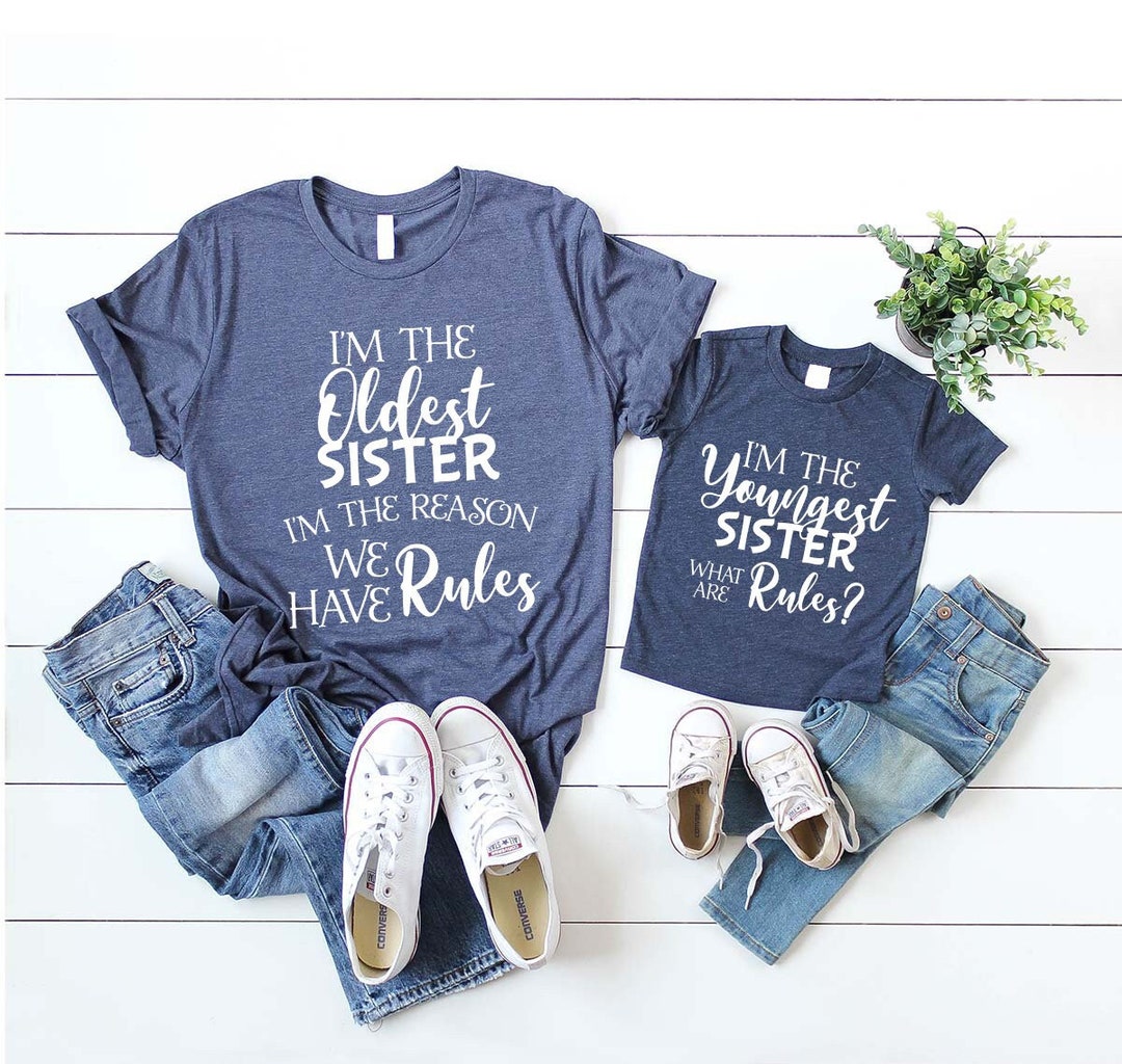 Matching Sister Shirts, Big Sister Shirt, Middle Sister Tee, Little ...