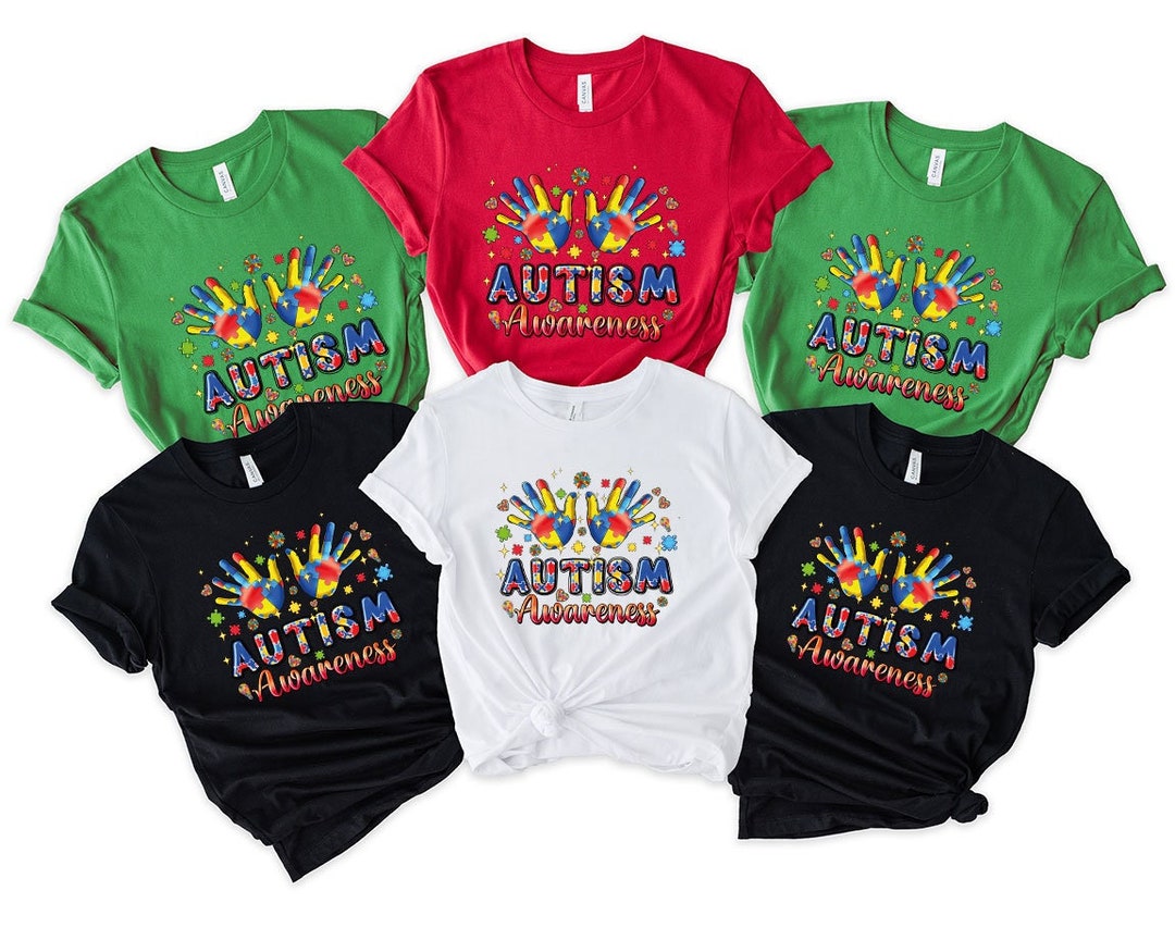 Autism Awareness Month Shirt, Autism Awareness Shirt, Autism T-shirt ...