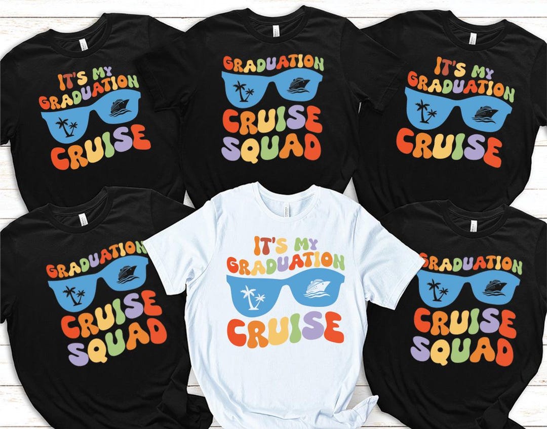 Custom Family Graduation Cruise Shirts, Matching Family Graduation ...