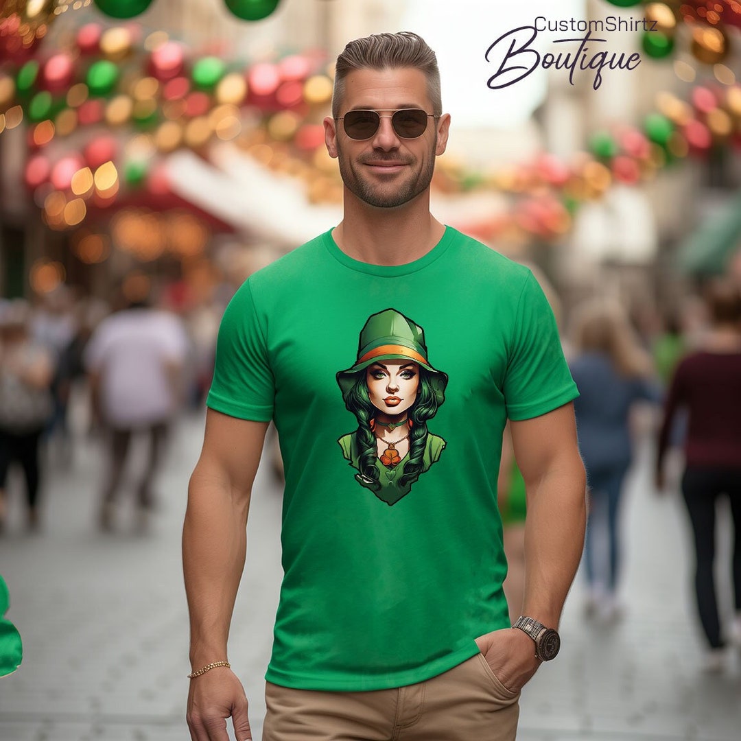 Custom St Patrick's Day Shirt, Custom Shamrock Shirt, Personalized ...