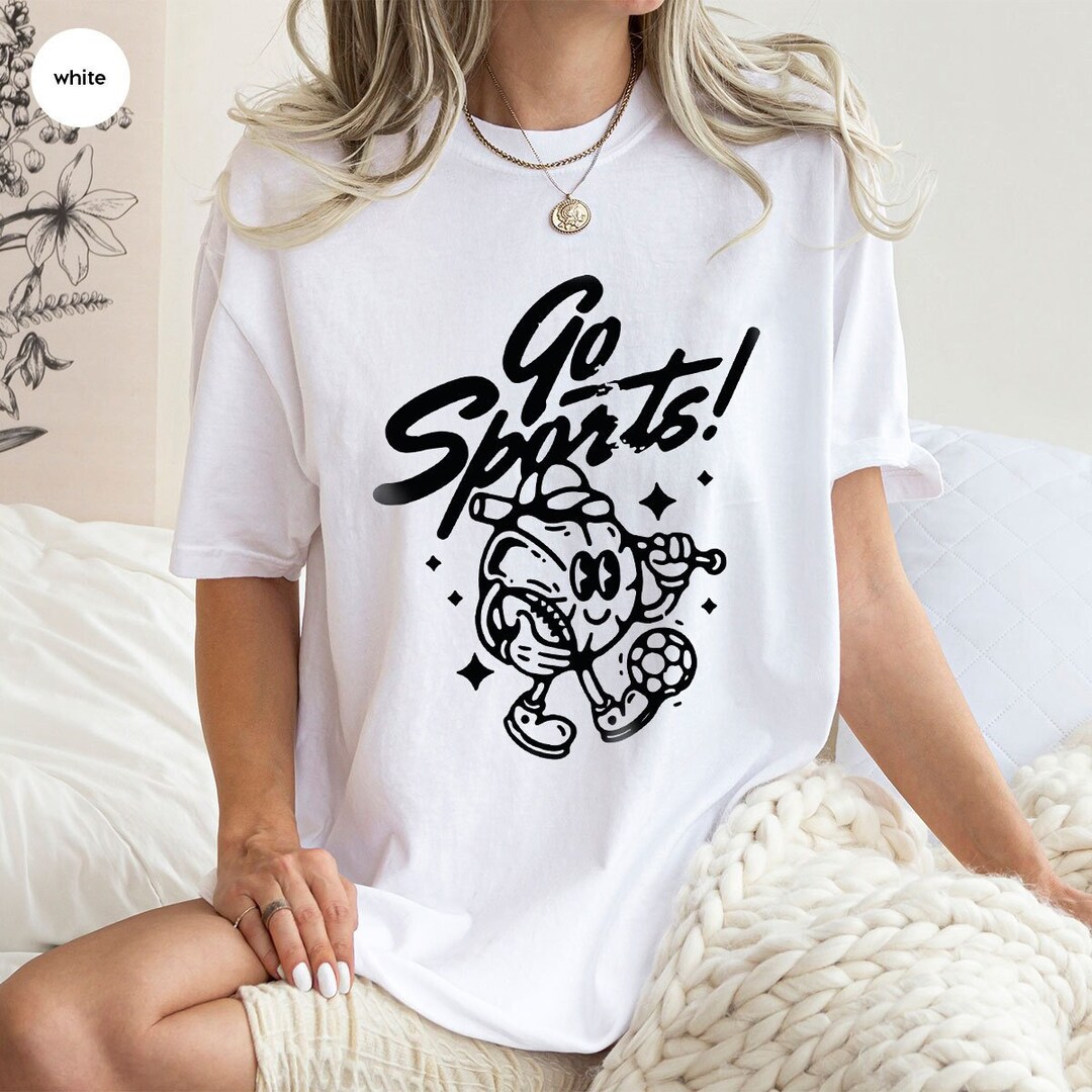 Go Sports Shirt, Retro Sports Shirt, Funny Sports Shirt, Baseball ...