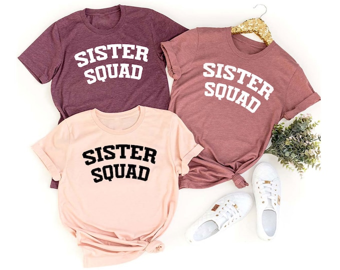 Matching Sister Tshirts, Big Sister Shirt, Middle Sister T Shirt ...