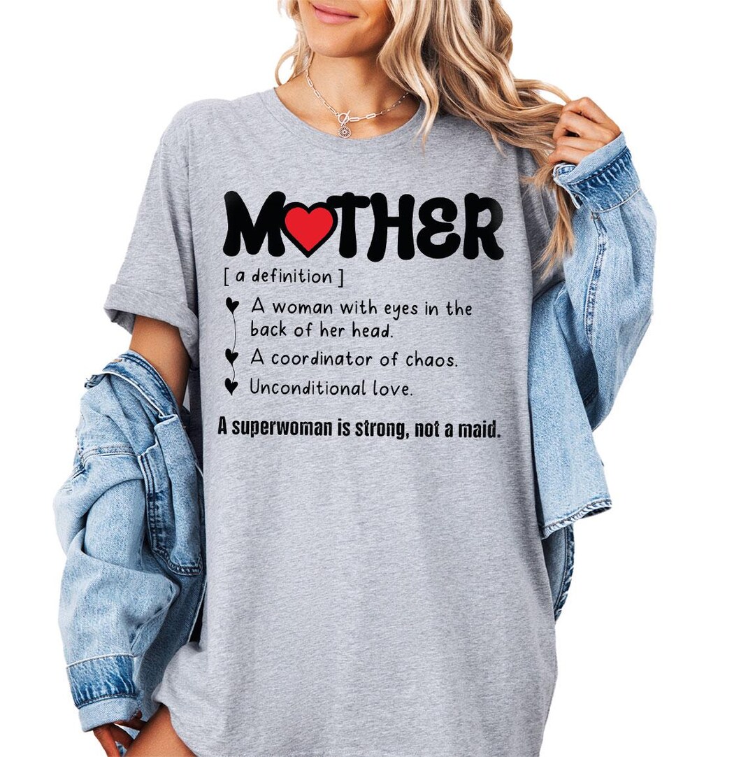 Mother Definition Shirt, Mother Noun Shirt, Mother’s Day Shirt, Mom ...